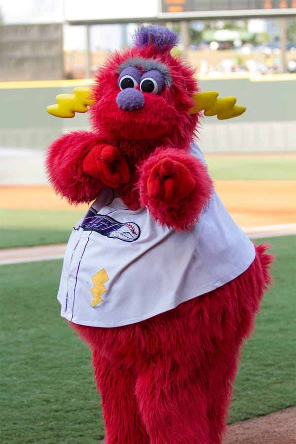 20240422_Winston-Salem Dash (bolt, team mascot) | CleanPix