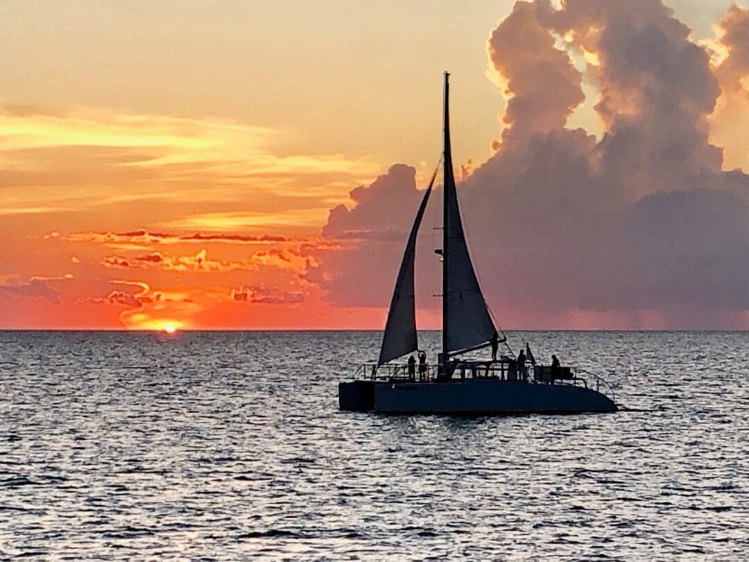 Miss Naples Sailboat Sunset | CleanPix